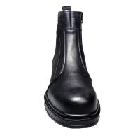 China Bussiness Shoes with Nylon Fabric Gusset and Mesh Lining Material in Black Non Protective for Administration for sale