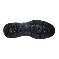 China Bussiness Shoes with Nylon Fabric Gusset and Mesh Lining Material in Black Non Protective for Administration for sale