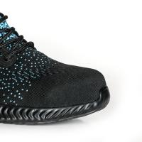 China Factory Fly Knit Breathable Origin Heat Resistant Cement Safety Shoes For Industrial Workers Work Shoes for sale