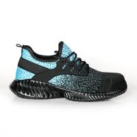 China Factory Fly Knit Breathable Origin Heat Resistant Cement Safety Shoes For Industrial Workers Work Shoes for sale