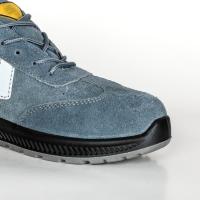 China Factory Slip Resistant Cement Safety Shoes Made In Puncture Resistant Origin Leather Work Shoes for sale