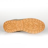 China Stay Safe On Job Cement Safety Shoes Suede Cow Leather Upper And Heat Resistant Work Footwear for sale