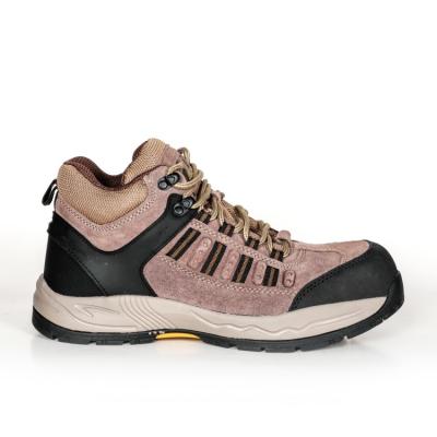 China Waterproof Lining BK Mesh / Air Mesh For Protection In Design Suede Cow Leather Genuine Safety Shoes for sale