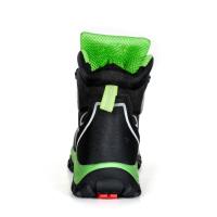 China Different Sizes And Finishes Steel Toe With Metal Eyelets Safety Shoes Unisex Mid Cut High Heel Work Boots for sale