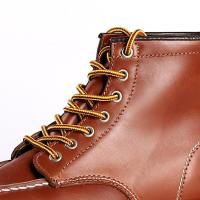 China Lightweight Goodyear protection footwear with Lace-up Closure and EVA Sole Material RED Work Boots for sale