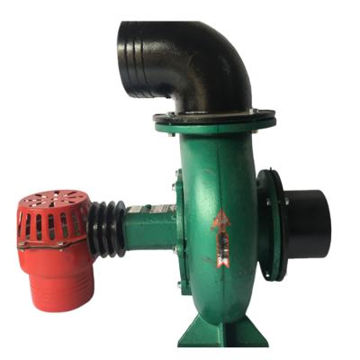 China Efficient Vertical Centrifugal Agricultural Irrigation Pumps 6 Inch Diesel Engine Self Priming Water Pump for sale