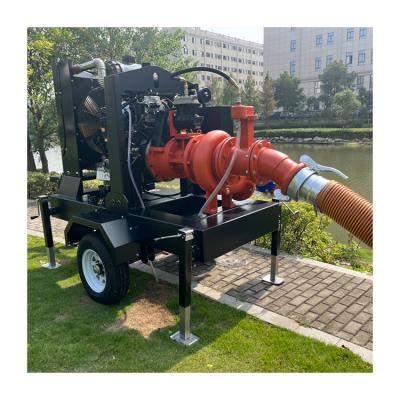China GXD Series Water Pump Head Diesel Engine High Flow Agricultural Irrigation Pumps Diesel Engine Vacuum-Assisted Priming Pump for sale