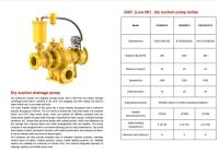 China GXD Series Water Pump Head Diesel Engine High Flow Agricultural Irrigation Pumps Diesel Engine Vacuum-Assisted Priming Pump for sale
