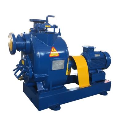 China Suction Stroke 7.6 M Electric Self-Priming Pump 3 Inch Electric Motor Driven Self Suction Sewage Pump for sale