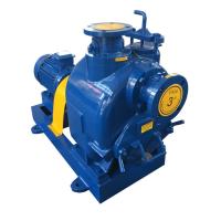 China Suction Stroke 7.6 M Electric Self-Priming Pump 3 Inch Electric Motor Driven Self Suction Sewage Pump for sale