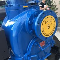 China 6inch Diesel Engine Strong Self Priming Water Pump Engine Driven Self Priming Trash Pump With Tractor for sale