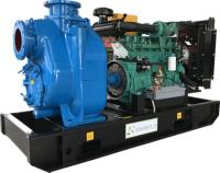 China 6 8 10 12 Inch Mobile Diesel Engine Water Pump Self-Priming Trailer Sewage Pump for sale