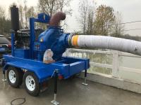 China 10 Inch Self Priming Diesel Engine Water Pump With Trailer Pump Manufacturers for sale