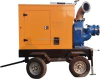 China Soundproof Silent Box Construction Pumps Heavy Duty Self Priming Diesel Water Pump for sale