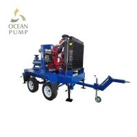 China Good Quality Self Priming Pump With Diesel Engine Dry Priming Sewage Pump for sale