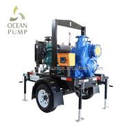 China Good Quality Self Priming Pump With Diesel Engine Dry Priming Sewage Pump for sale
