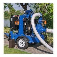 China Non Clogging Dry Prime Sewage Water Diesel Engine Pump Dewatering Pump for sale