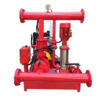 China Electric Water High Pressure Stainless Steel Red Standard Exporting Plywood Case 100% Copper Wire Diesel Engine Driven Fire Pump for sale