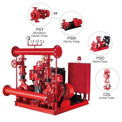 China 500gpm Firefighting Pump Diesel Engine Driven Fire Pump for Building Project for sale