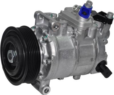 China For Audi C7 2.0 12V DC Car AC Compressor OEM 4GD280805A Belt Driven  Direct Mount for sale