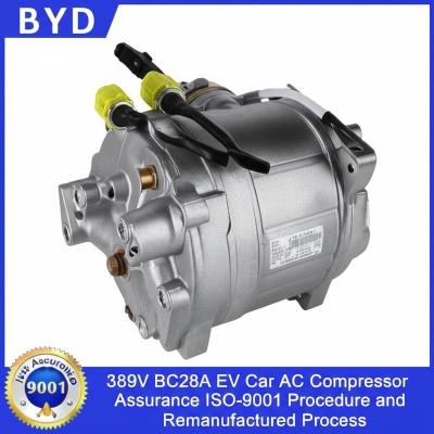 China BYD 389V BC28A EV Car AC Compressor with Assurance ISO-9001 Procedure and Remanufactured Process for sale
