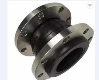 China DN150 Flanged Connector Coupling Pipeline Single Ball Bellows Compensator EPDM NBR Flexible Rubber Expansion Joint for sale