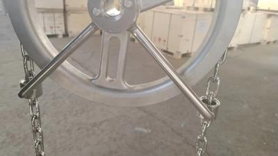 China Chainwheel Sprocket Valve Spare Parts Silver Capacity 60000 Sets/month for sale