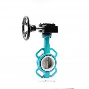 China Ansi 150 Class 300 Ptfe Lined Lug Type Stainless Steel Motorized Electric Butterfly Valve for sale