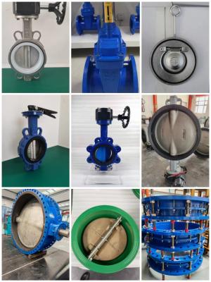 China chinese factory wholesaler rubber lined butterfly valve for sale