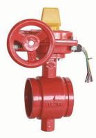 China handle operated groove butterfly valve for sale