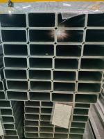 China Q345 Q355jr Galvanized Gi Pipe ASTM  40 X 80 50 X 70 60 X 100 Steel Square Tube for sale
