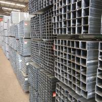 China Tubular 10# Galvanized Steel Square Tubing 35mm 2 Inch Galvanized Steel Pipe for sale