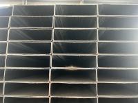China 20X50 Galvanized Steel Pipe Punching Welding Galvanised Square Hollow Section for sale