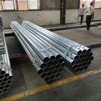 China 32mm Galvanized Steel Tube Non Oiled Galvanized Hollow Pipe For Greenhouse Frame for sale