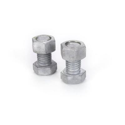 China DIN 933/934 Carbon Steel Bolts M8–M24  Grade 8.8/10.9 Nuts Set for sale