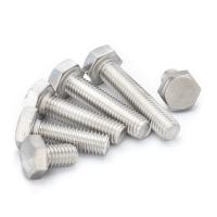 China DIN6921 Stainless Steel Serrated Hex Flange Bolt for sale