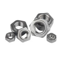 China DIN439 SS304 Stainless Steel A2 Chamfered M20 Hex Thin Nut for sale