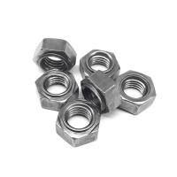 China M5 SS304 Stainless Steel A2-70 DIN934 Hex Nut Hexagon Nut with Coarse Thread Fine Pitch Thread for sale