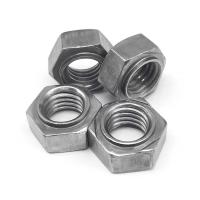 China M20 SS304 Stainless Steel A2-70 DIN934 Coarse Thread/Fine Pitch Thread Hex Nut Hexagon Nut for sale