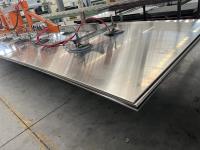 China Mirror 8K Finish 0.4 - 6.0mm TP304 DIN1.4301 Stainless Steel Sheet WIth Laser Film For Laser Cutting for sale