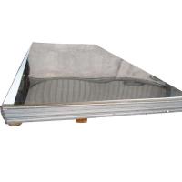 China Non Magnetic 201 Stainless Steel Sheets 2B Finish 4 feet X 8 feet X 1.5 mm with One Side Mirror Glossy with Film for sale