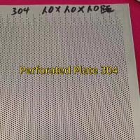 China Stainless Steel Perforated Sheet SUS304 1MM THK X HOLE Ø1MM X PITCH 2MM X L1000MM X 2000MM for sale