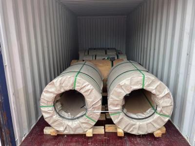 China Stainless Steel Coil In Steel Grade 1.4113  Surface 2B Banding 20X0.5 for sale