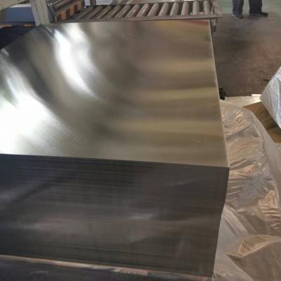 China 0.21mm T4 Hardness Electrolytic Tinplate Sheet with 5.6/5.6 Tin Coating for Nutrition Powder Cans for sale