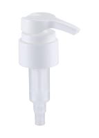 China 28/410 Hand Sanitizer Pump Dispenser Left Right Lock Plastic PP White Dispenser 18cm Length Tube for sale