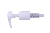 China 0.4cc Long Nozzle Sprayer Gold Silver Luxury 24/410 Plastic Aluminum Cream Lotion Pump for sale