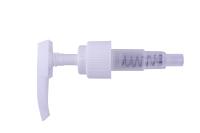 China UV Coat Long Nozzle Sprayer Shiny Gold Luxury 24/410 Plastic Aluminum Cream Lotion Pump for sale