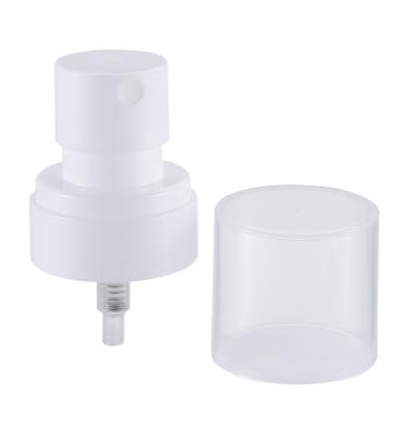 China 20/410 20mm Fine Mist Sprayer White Black Ribbed Skirt Toner Perfume Pump For Facial Bottle for sale