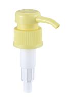 China Hot Selling Good Quality White Left Right Lock Lotion Pump Plastic Cosmetic Lotion Pump for sale