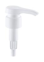 China All Plastic Plastic Lotion Pump 24 28/410 White Lotion Foaming Dispenser Pump Without Spring for sale